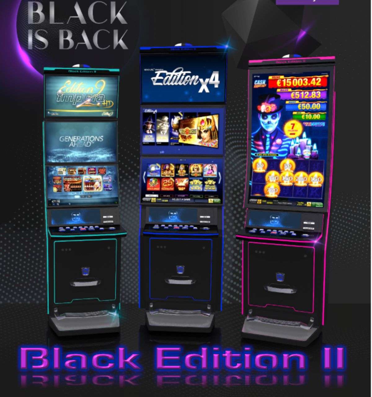 Novomatic is back – Novomatic is Black - Casino Nachrichten